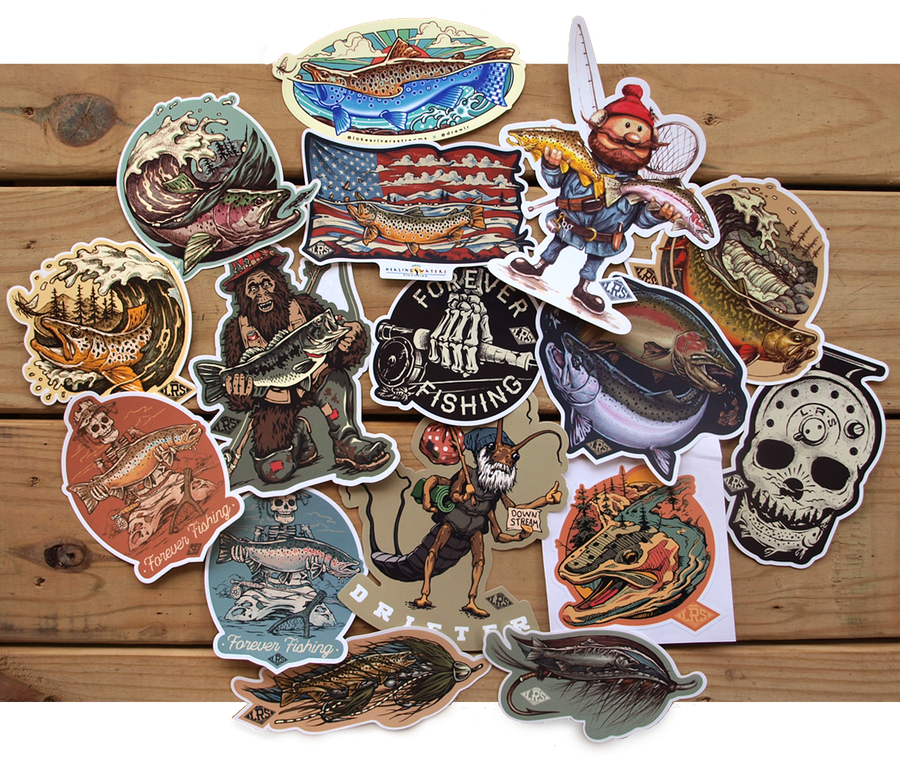 Decals – Lakes Rivers Streams