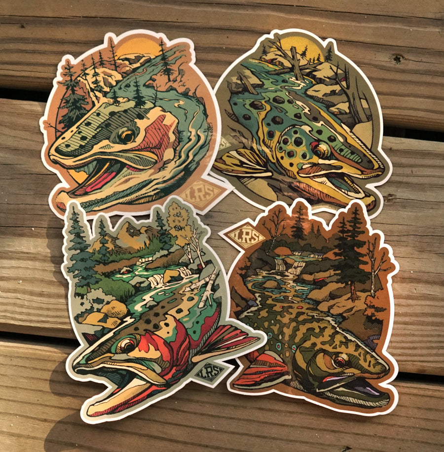 DECALS – Lakes Rivers Streams