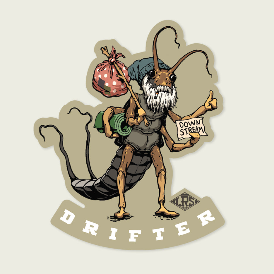 Stonefly Drifter Decal – Lakes Rivers Streams